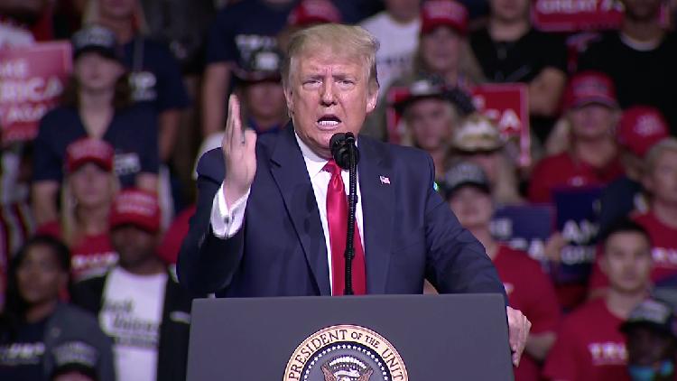 Trump: 'I said to my people, slow the testing down, please' - CGTN