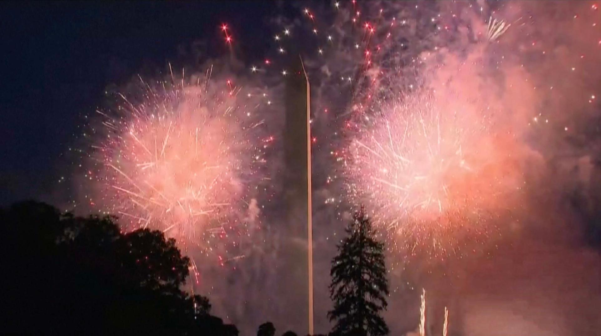 Independence Day firework shows across the U.S. - CGTN
