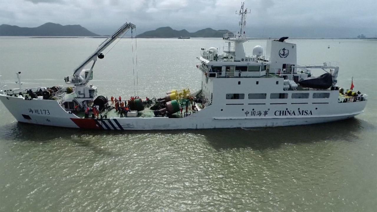 Largest beacon vessel with BeiDou system put into service - CGTN