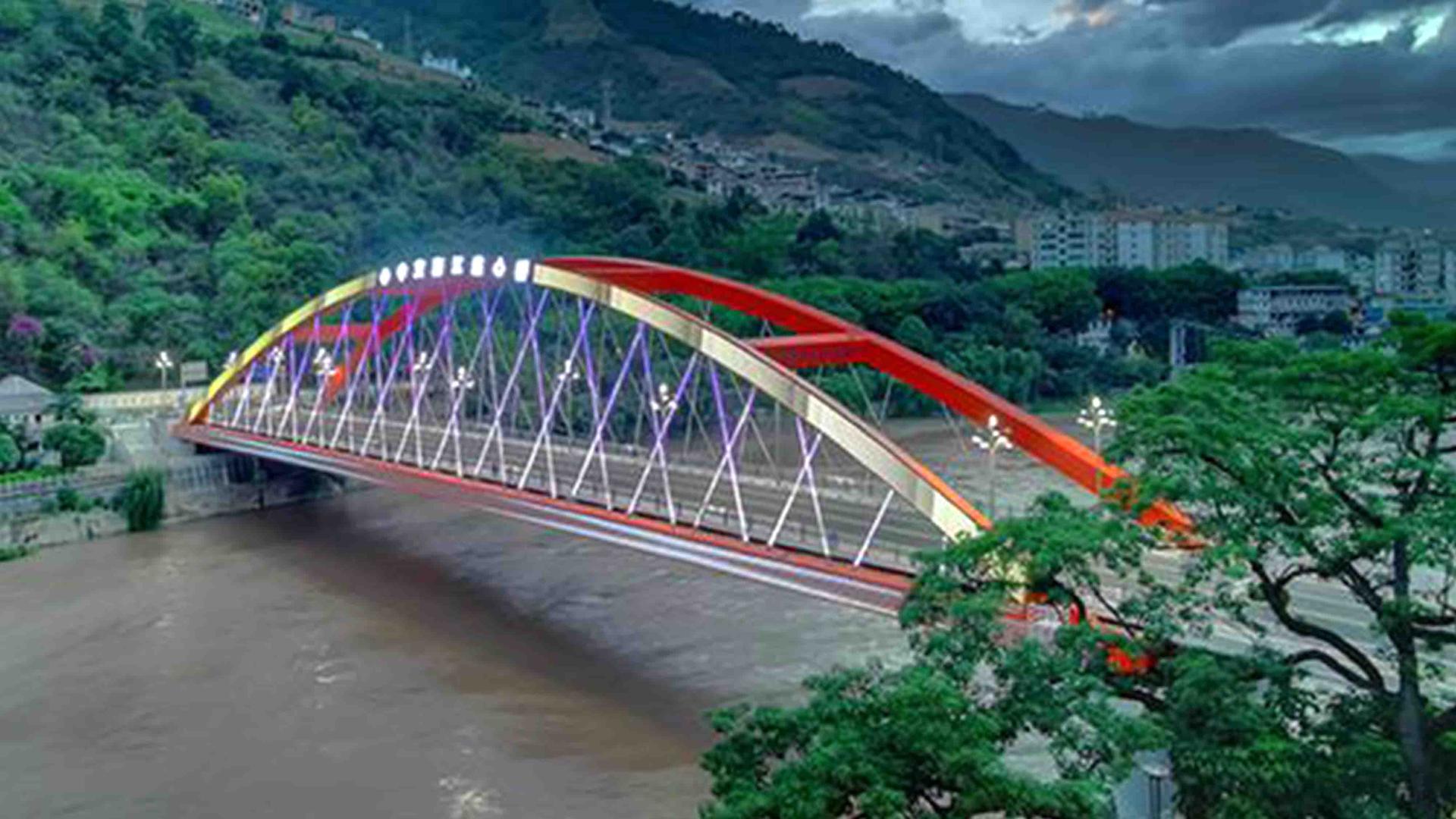 Record-setting bridge opens to traffic in SW China - CGTN