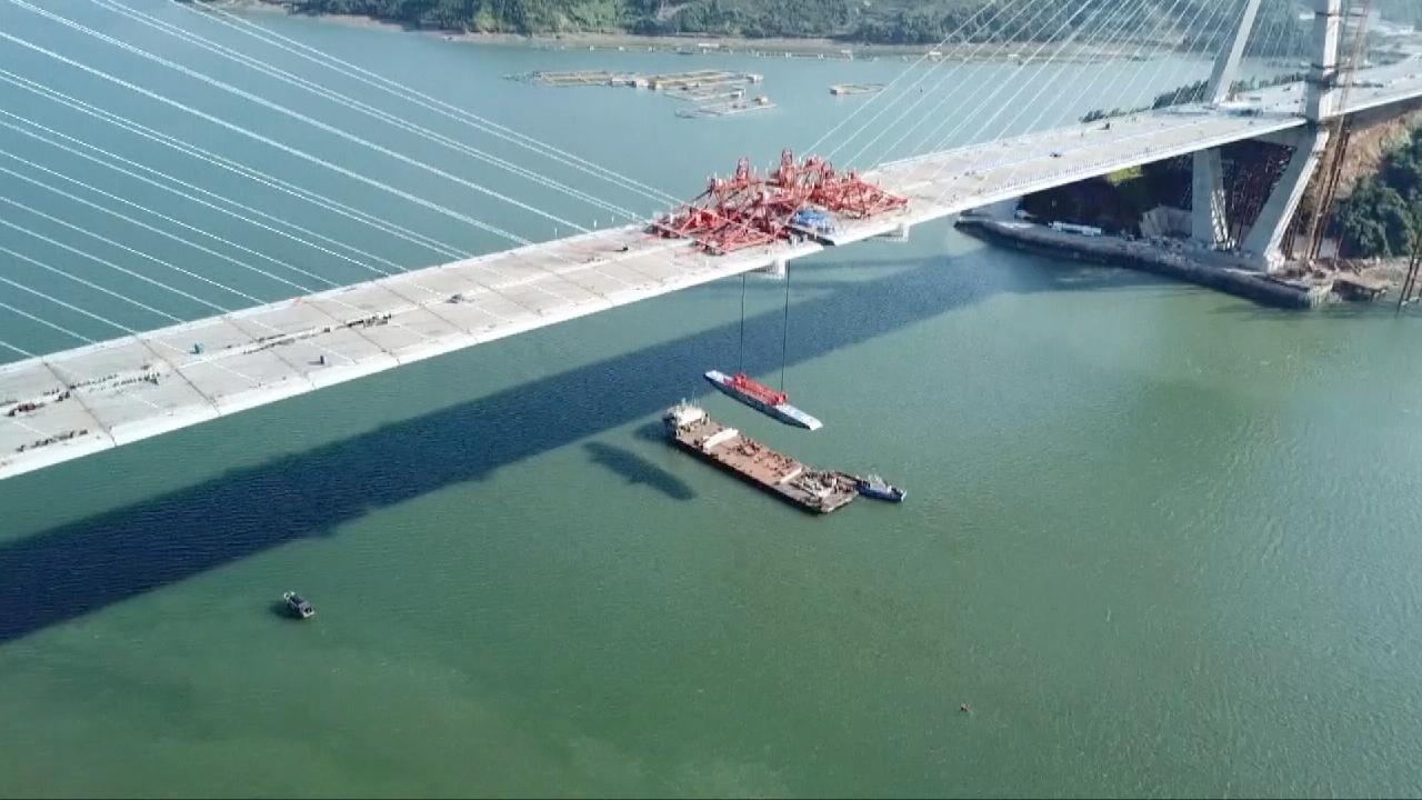 Key cross-sea bridge in east China closer to completion - CGTN