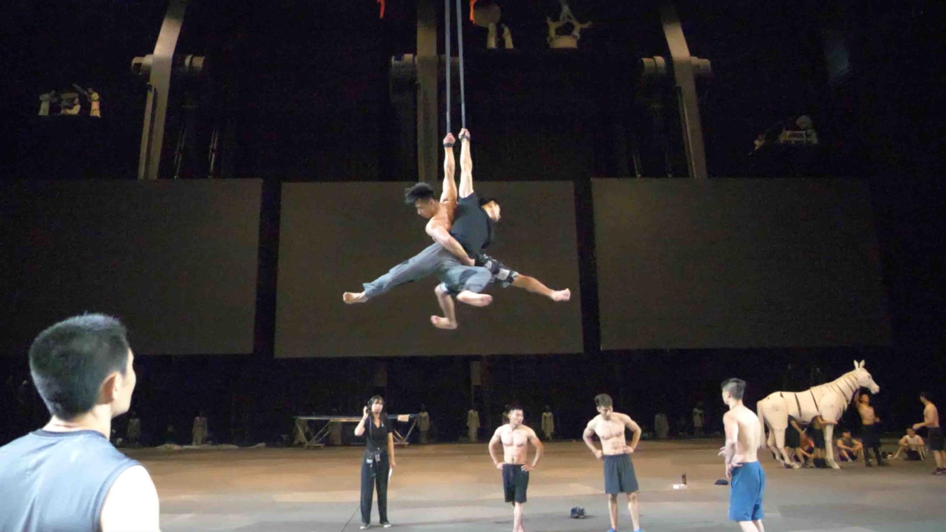 Wuhan restarts: World-class acrobatics show gears up for spectacle - CGTN