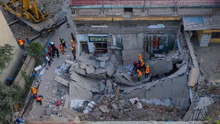 At least 29 dead, 7 injured as building collapses in north China - CGTN