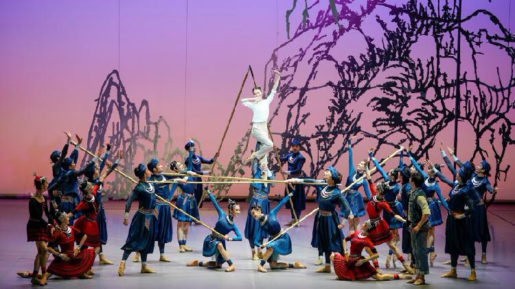 China's top ballet troupe stages first original work since lockdown - CGTN
