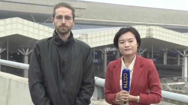 CGTN reporters take high-speed train from Beijing to Zhengzhou - CGTN