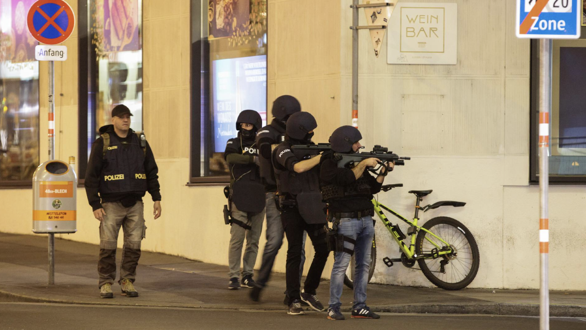 At least 2 killed, 15 wounded in Vienna shootings - CGTN