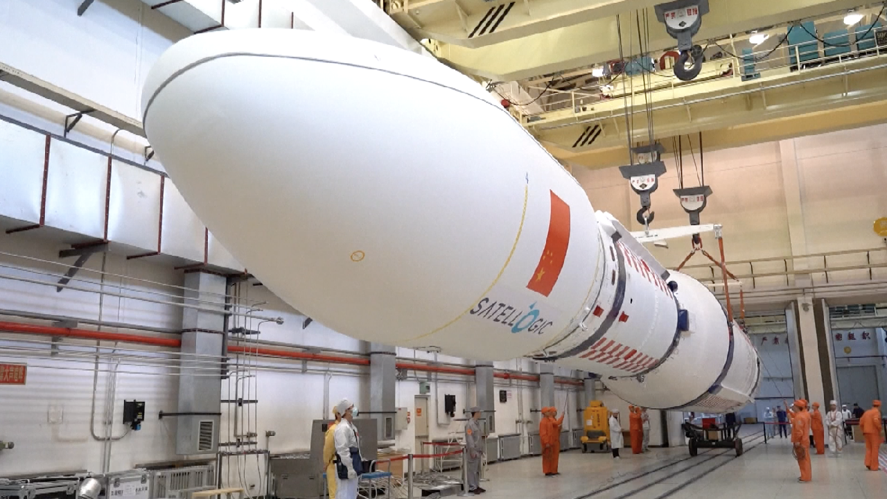 China sends 13 satellites into orbit with single rocket - CGTN