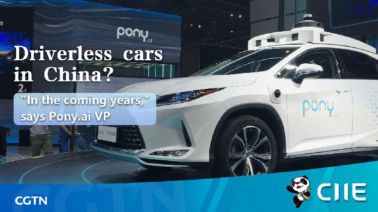Self-driving cars in China? 'In the coming years,' says Pony.ai VP - CGTN
