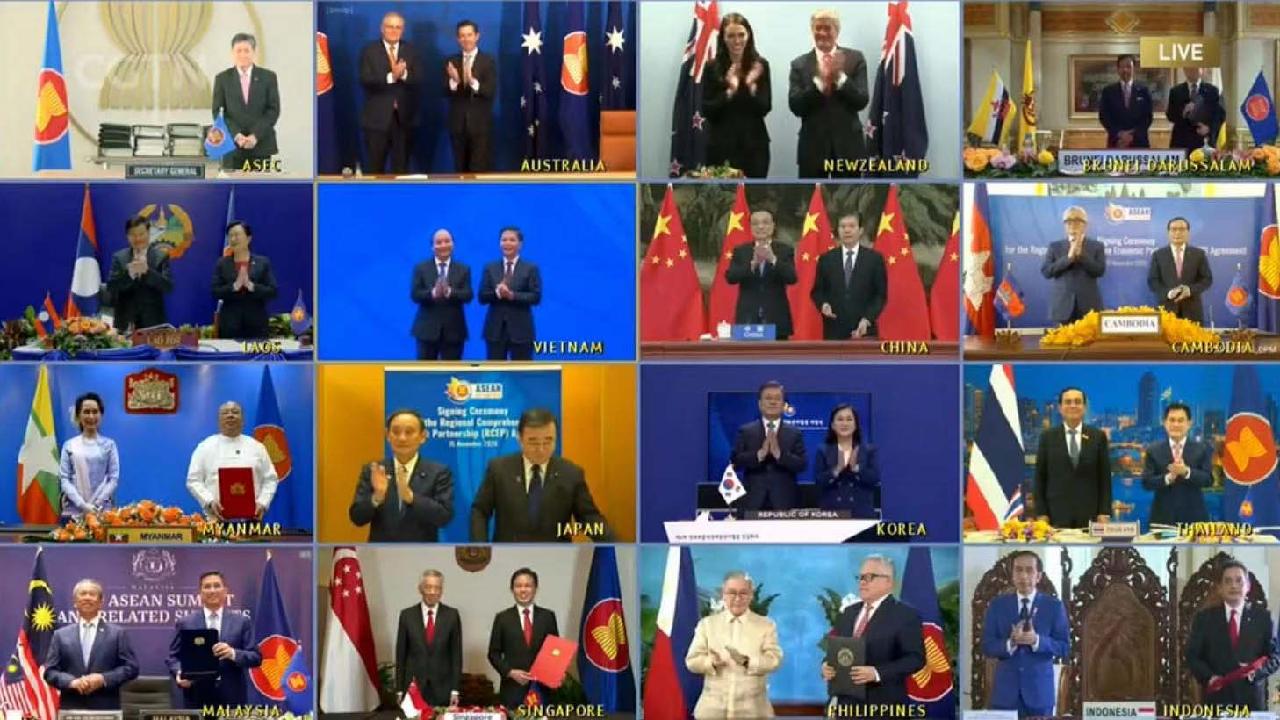 RCEP: Statement and opinions from signing members - CGTN