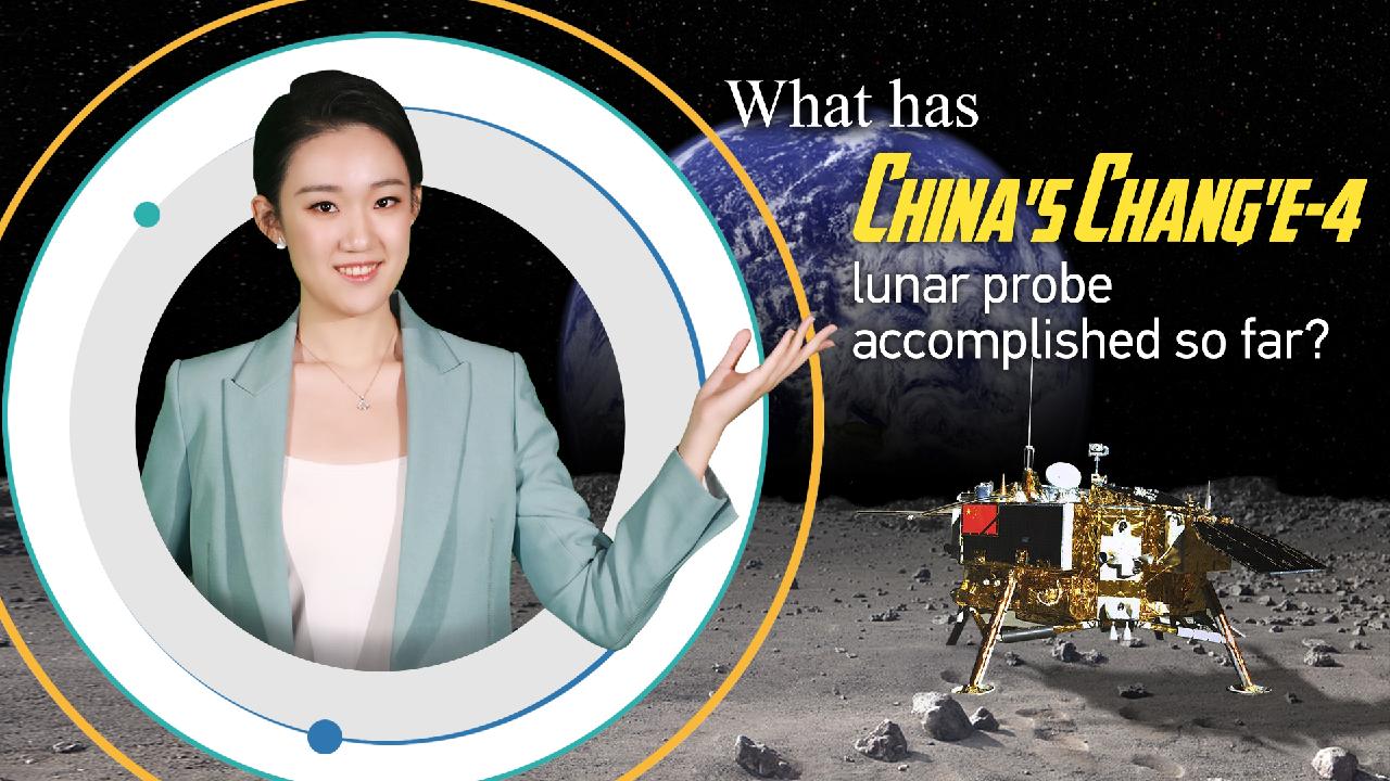 What has China's Chang'e-4 lunar probe accomplished so far? - CGTN
