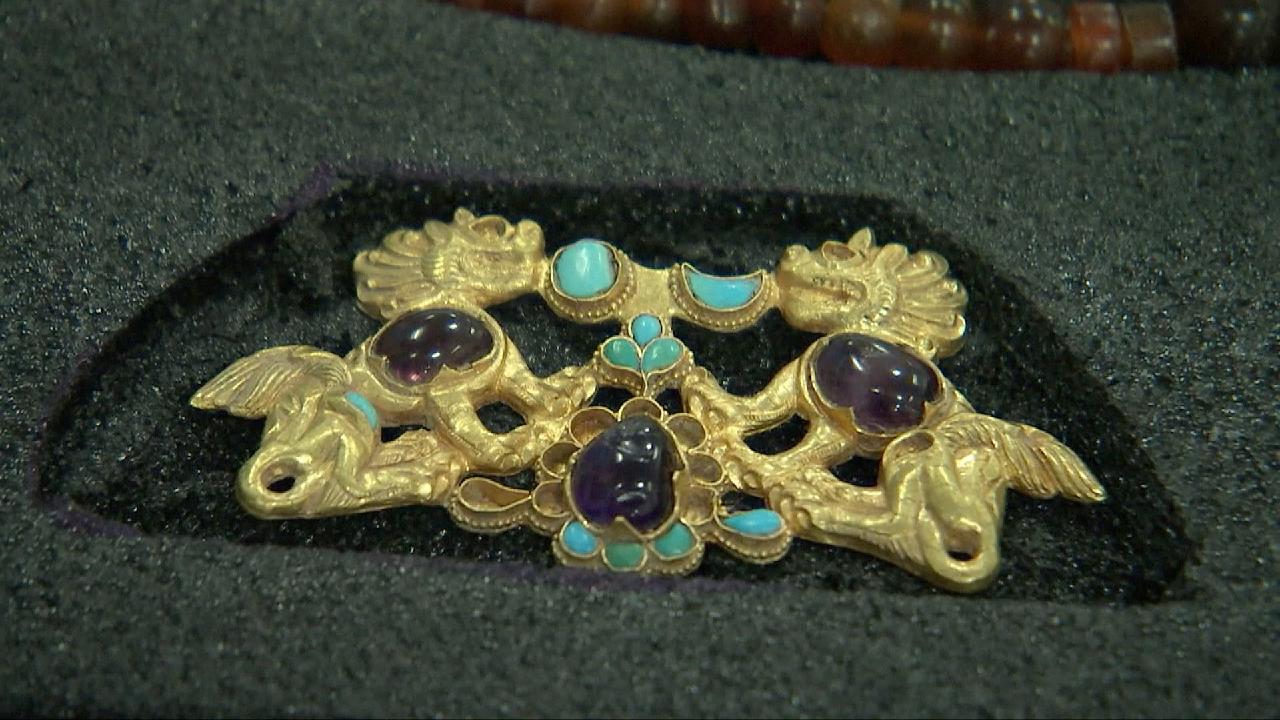 Relics found at original tomb of 'Chronicles of the Ghostly Tribe' - CGTN