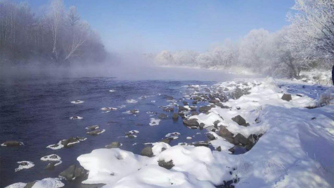 Winter magic: The beauty of freezing fog and ice coating - CGTN