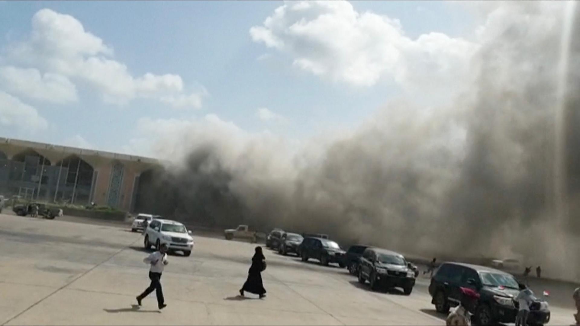 Five killed in Aden airport blasts after new Yemeni government lands - CGTN