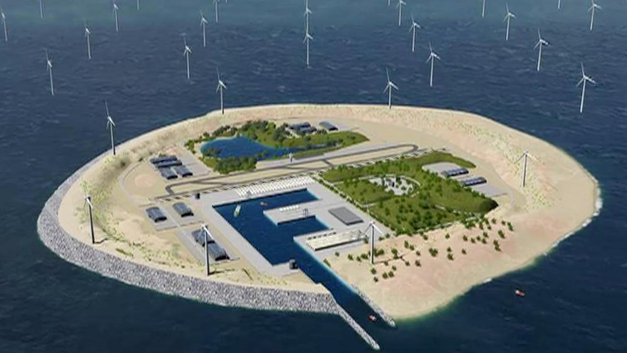 Denmark to create world's first energy island in North Sea - CGTN