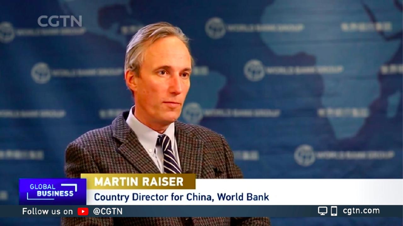 Interview with World Bank country director for China - CGTN