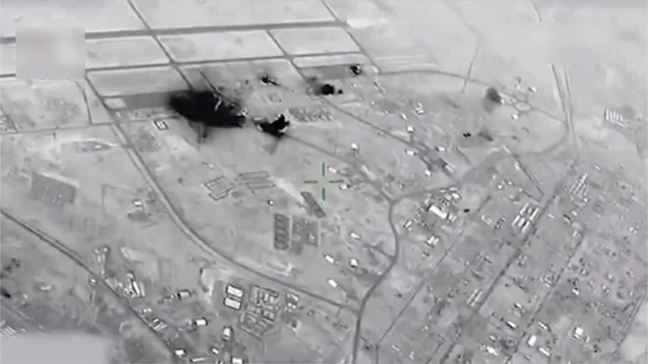 New video shows U.S. forces battered by a barrage of Iranian missiles ...