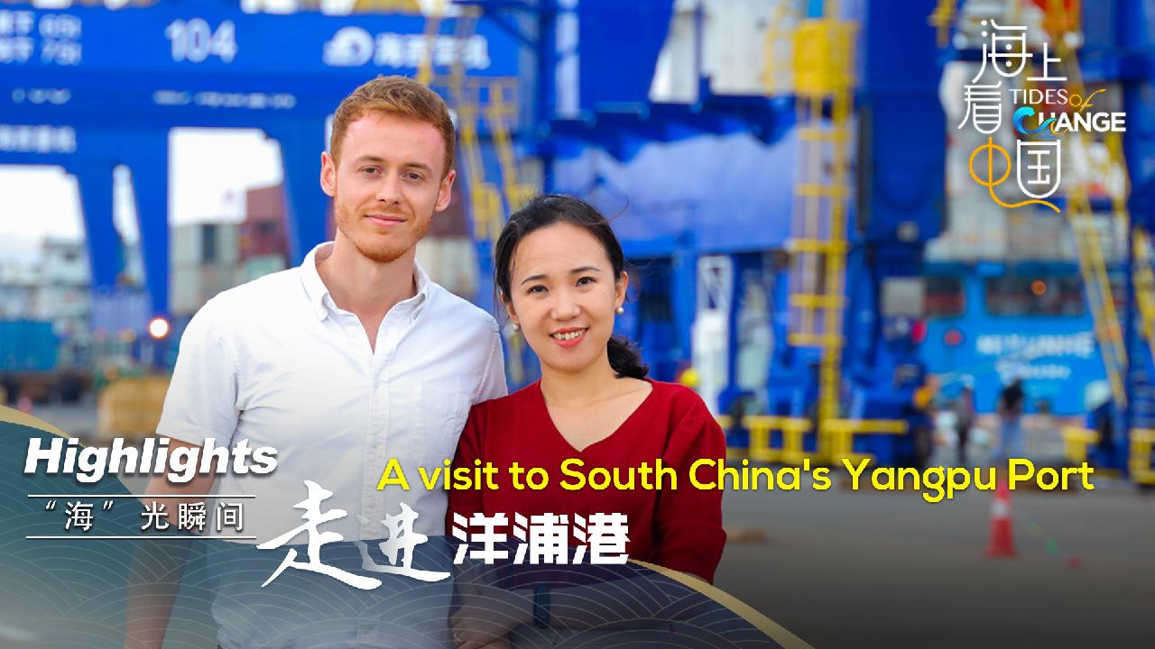 Highlights: A visit to S China's Yangpu Port - CGTN