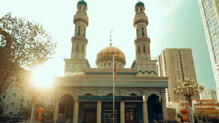 Yanghang Mosque: Religious venue by Xinjiang and overseas Muslims - CGTN