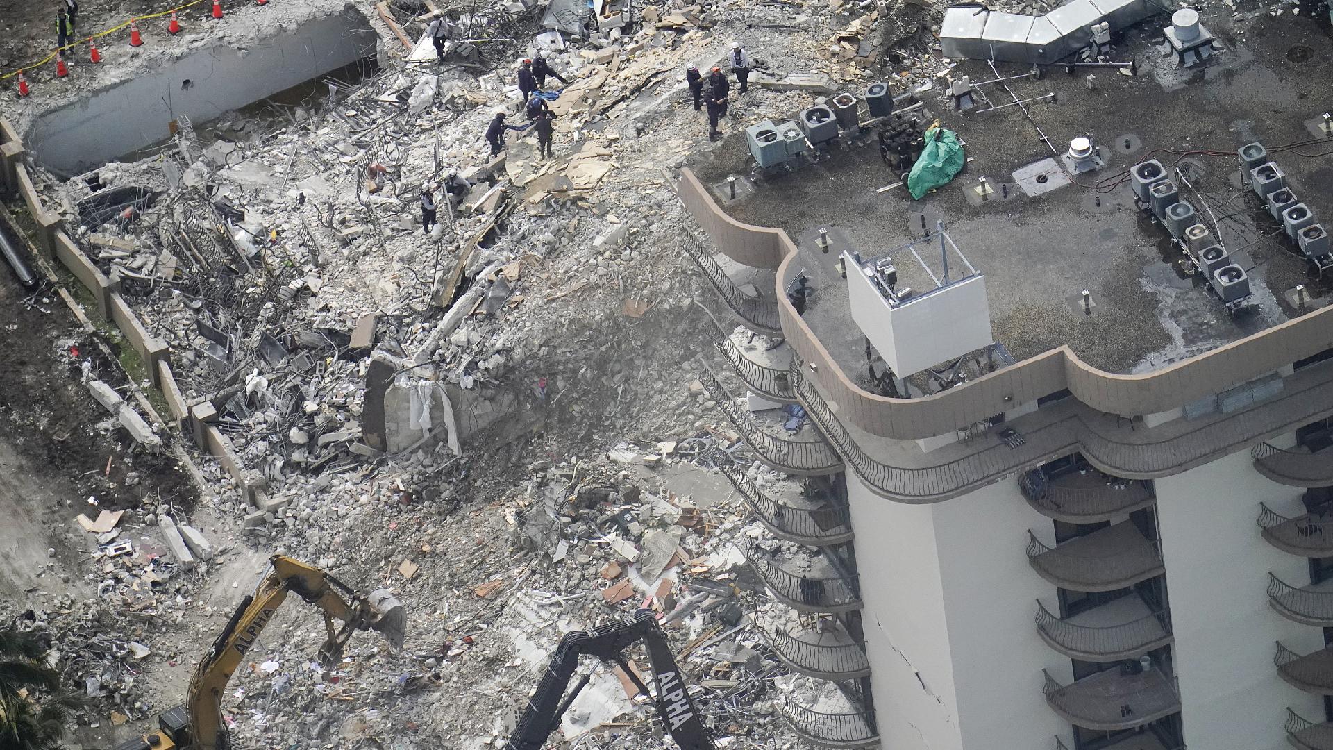 Expert: the collapse Miami building had 'structual damage' in 2018 - CGTN