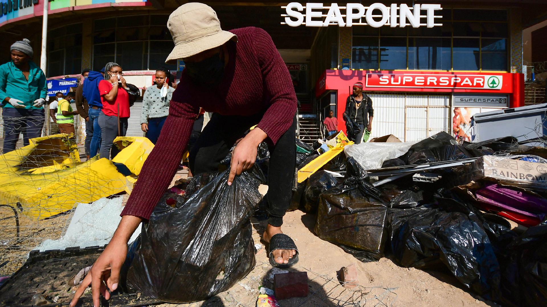 President Cyril Ramaphosa: Riots an attack on S. Africa's democracy - CGTN