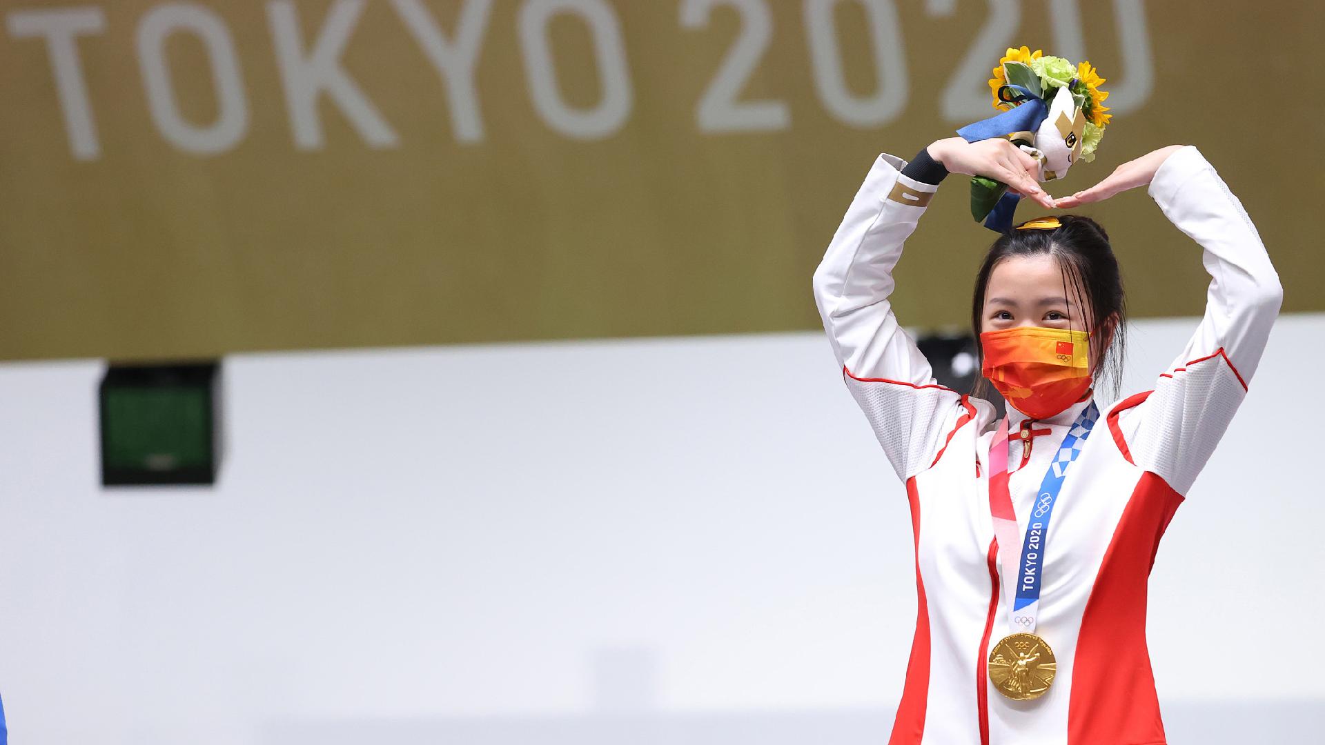 Yang Qian's stellar debut continues with second gold medal - CGTN