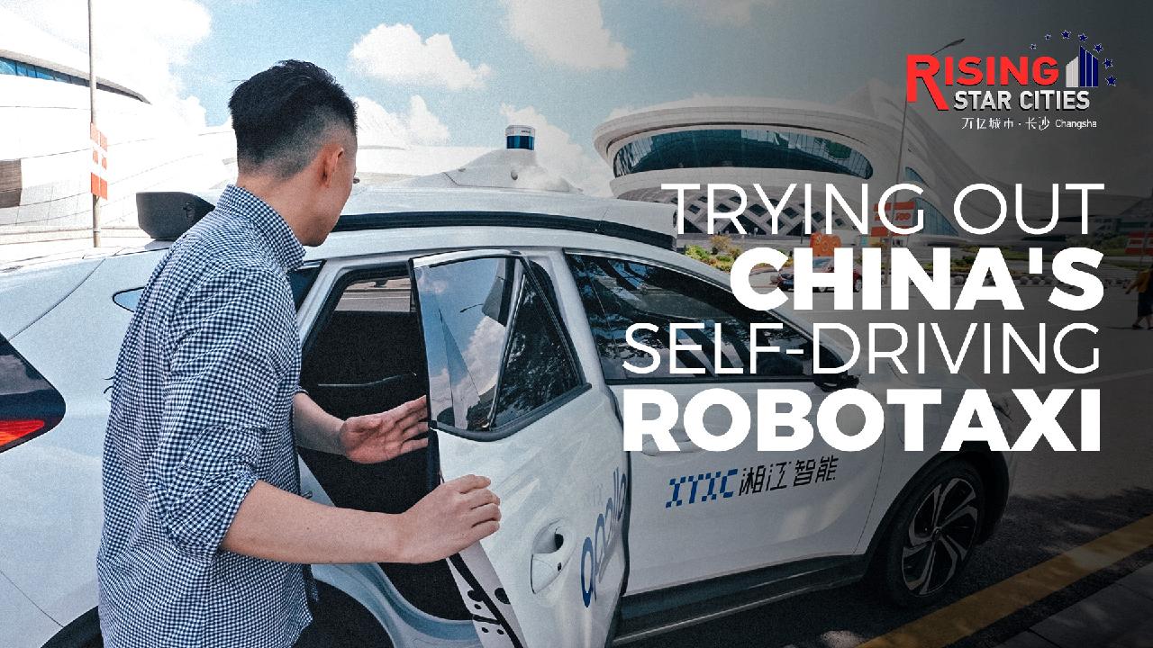Trying out a self-driving robotaxi in China - CGTN