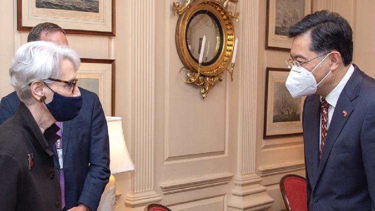 New Chinese ambassador meets U.S. Deputy Secretary of State - CGTN