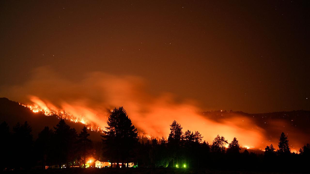 Drought fuels over 100 wildfires, mostly in western U.S. - CGTN