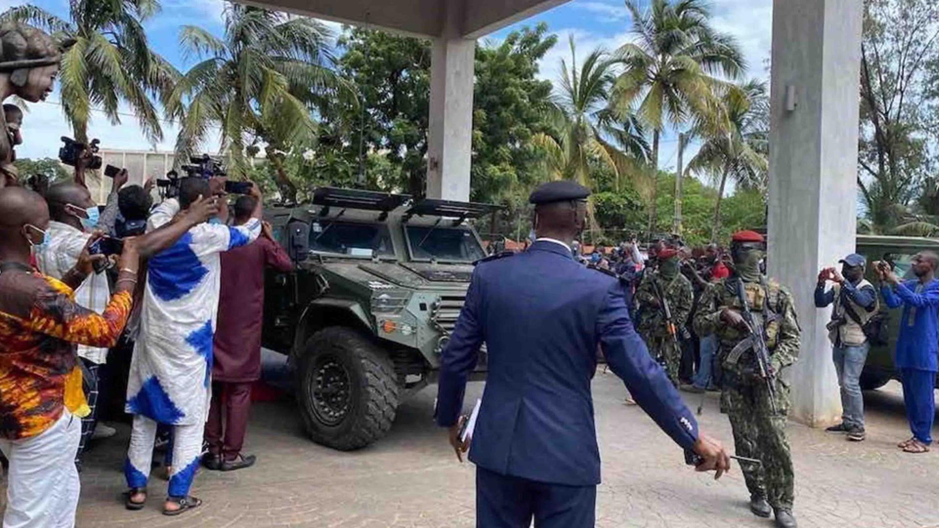 Deposed Guinean President Alpha Conde is well: ECOWAS envoys - CGTN