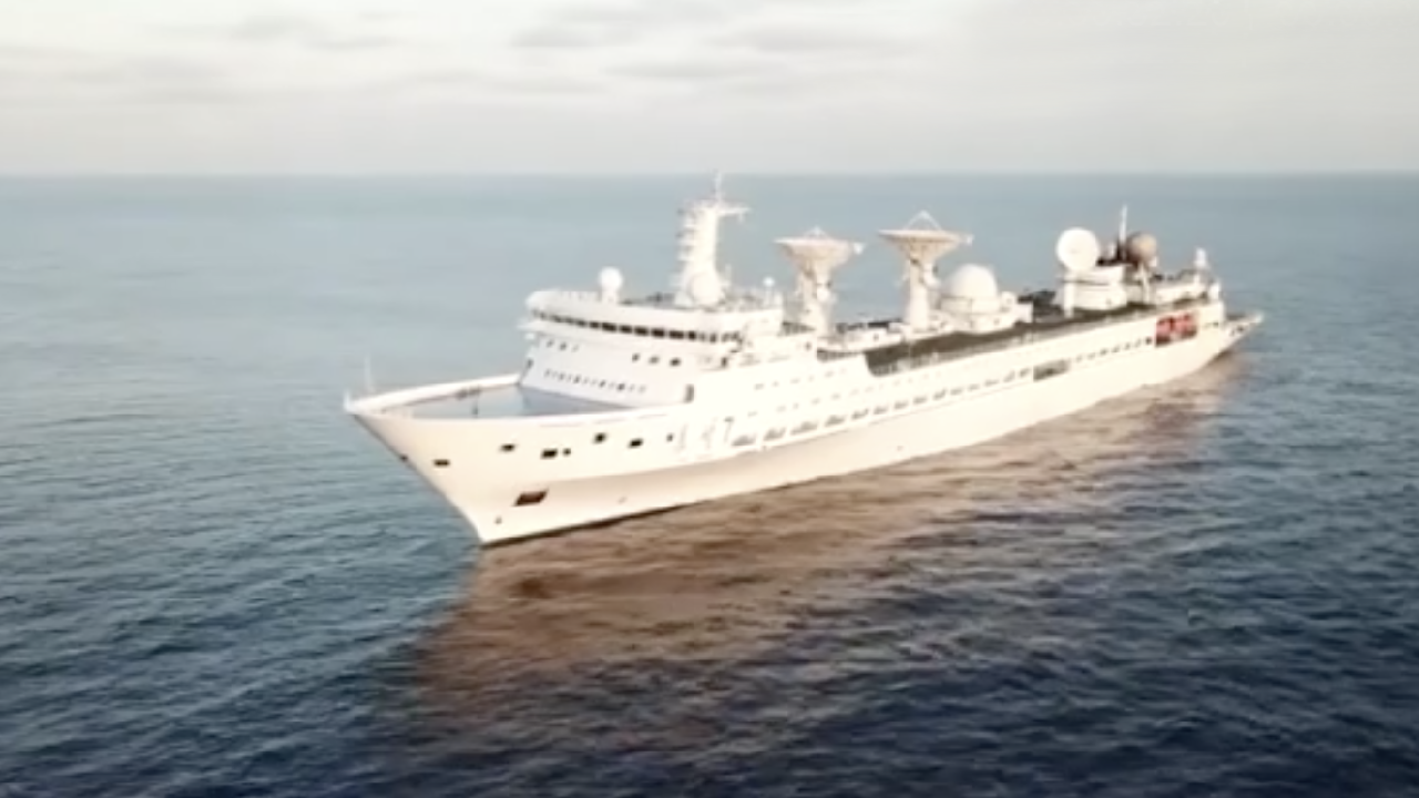 China's spacecraft tracking vessel returns to port - CGTN