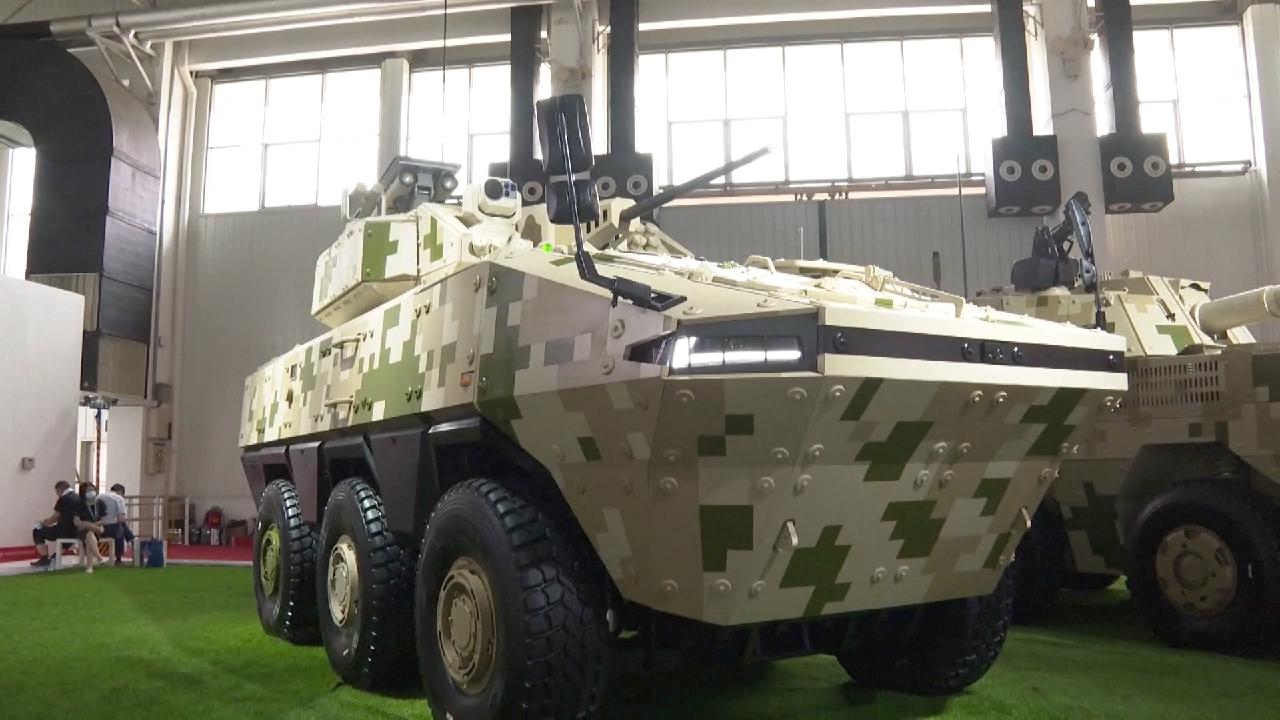 China's new generation of armored vehicles debut at Airshow China - CGTN