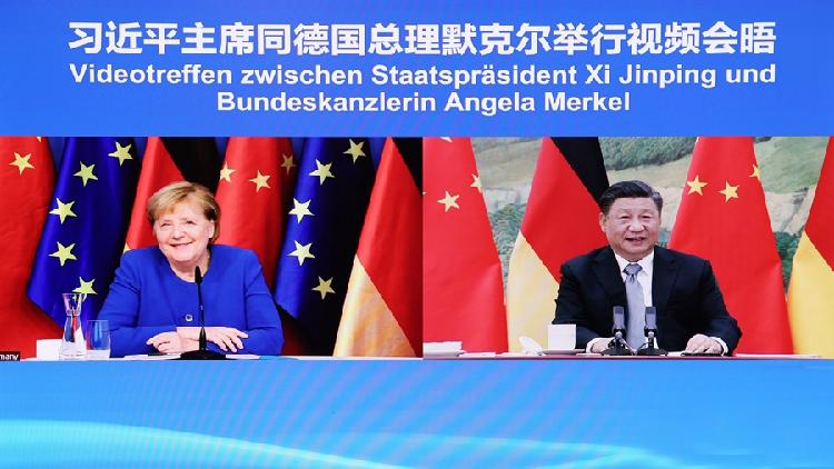 President Xi Jinping: Merkel is always a friend of the Chinese people ...
