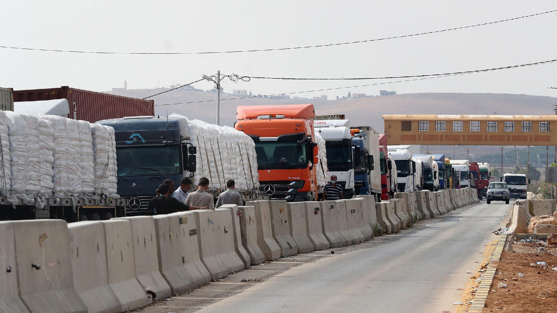 Syria trying to boost trade with neighboring Jordan - CGTN