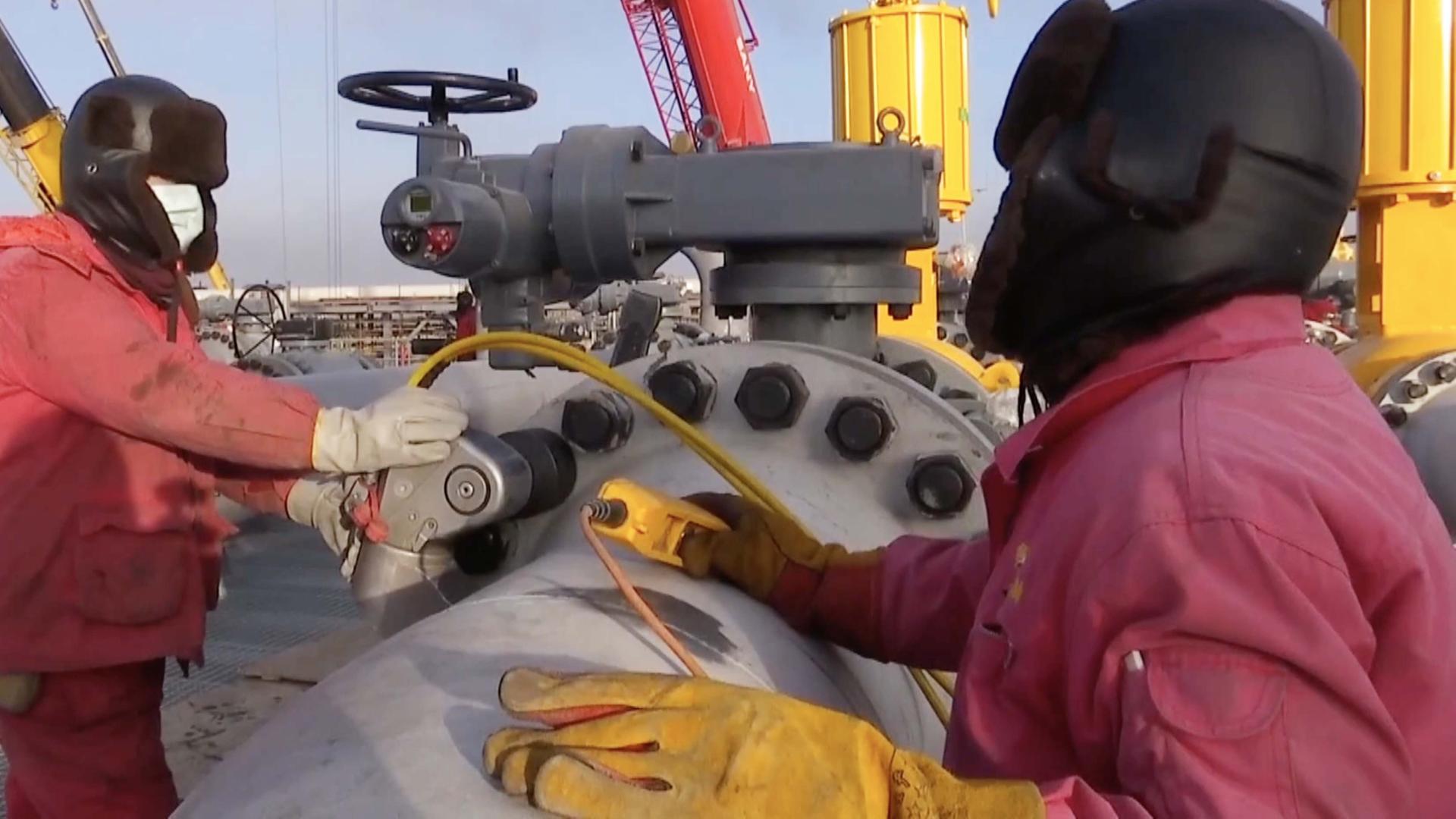 NE China's largest gas storage facility begins operation - CGTN