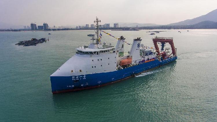China's research ship Tansuo-1 returns after deep-sea expedition - CGTN