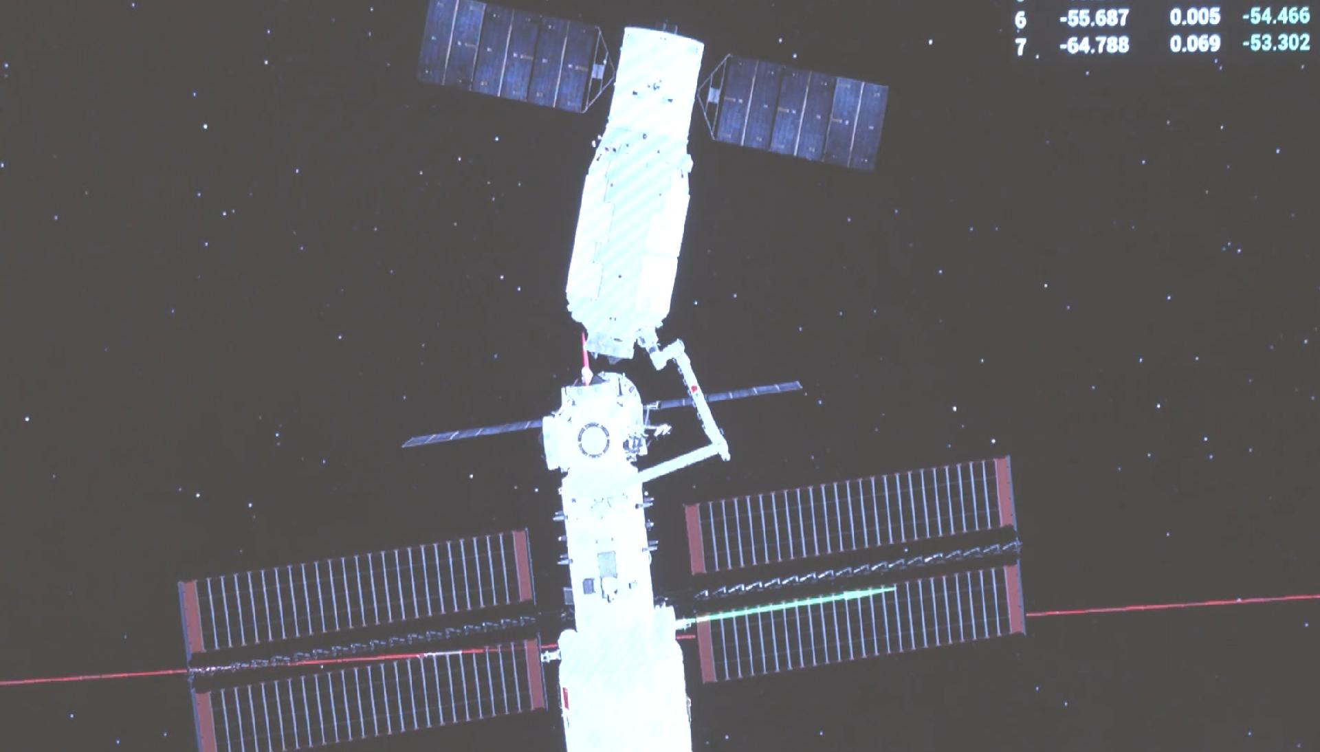 China's space station robotic arm test achieves complete success - CGTN