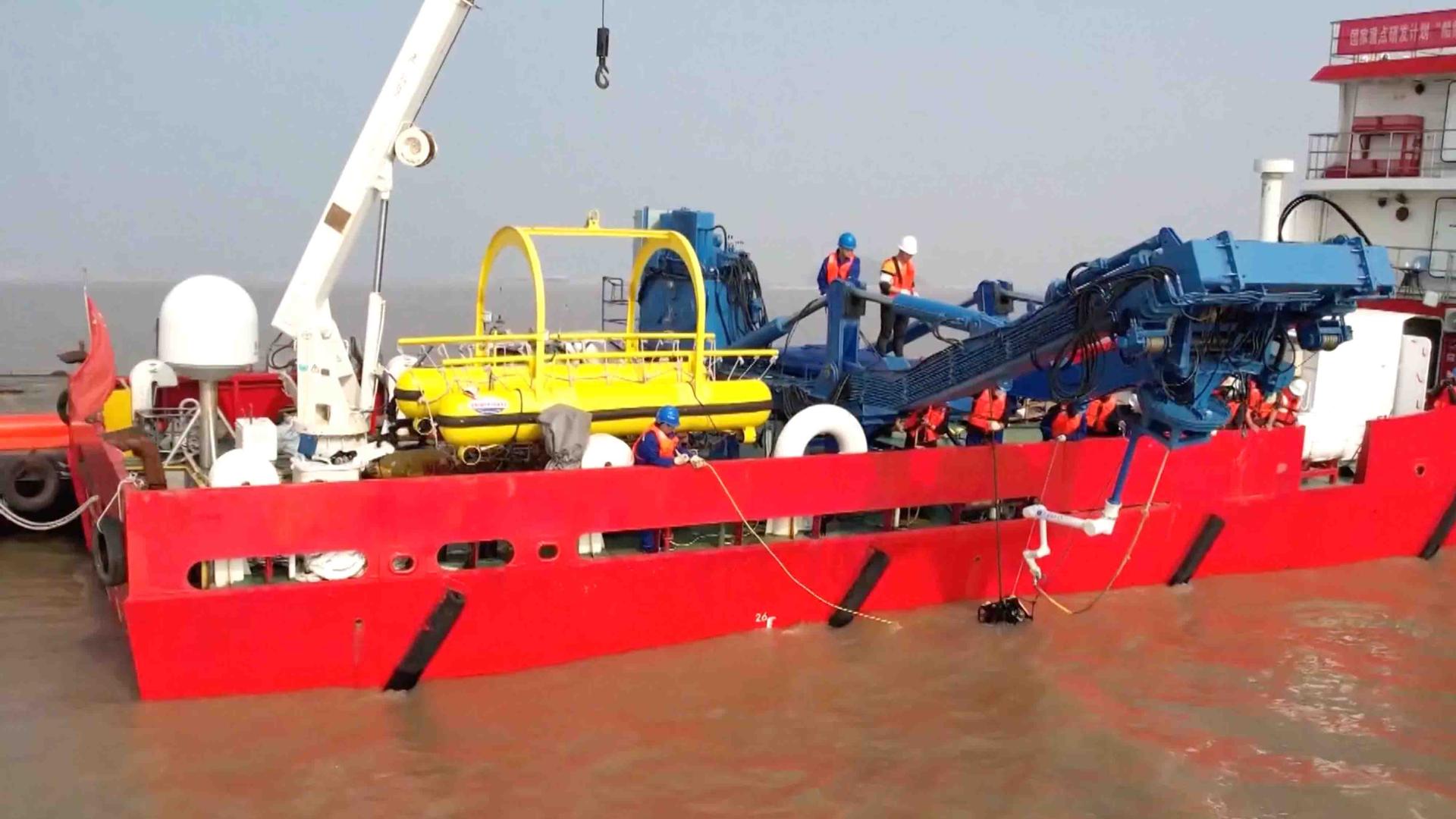 China's new shipborne unmanned submersible system passes test - CGTN
