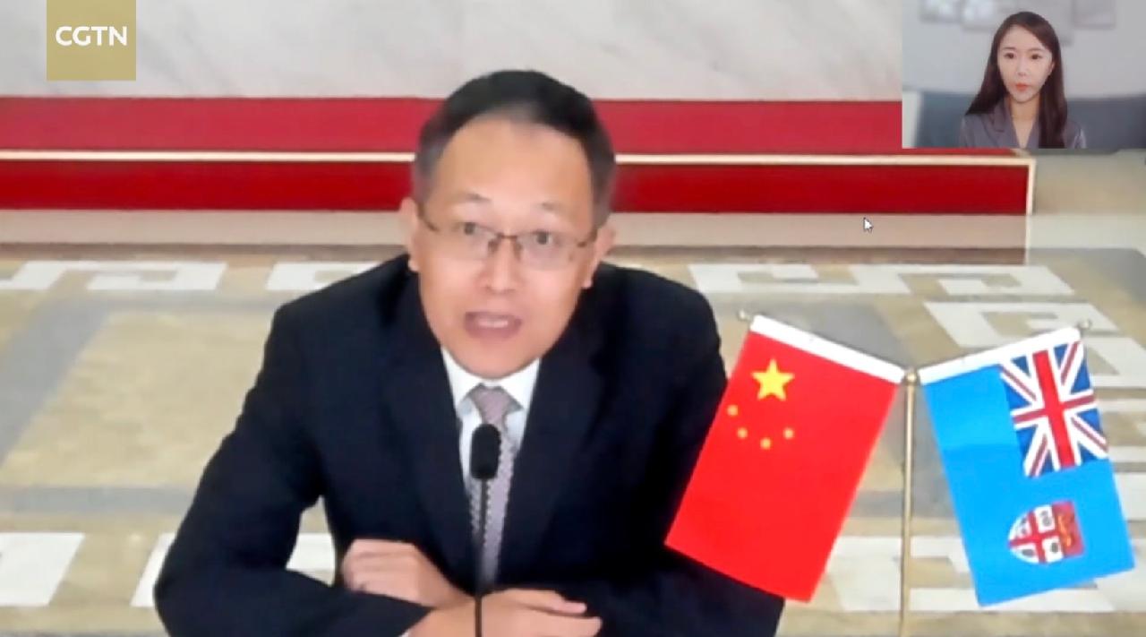 Chinese diplomat says impact of Tonga volcano eruption felt in Fiji - CGTN