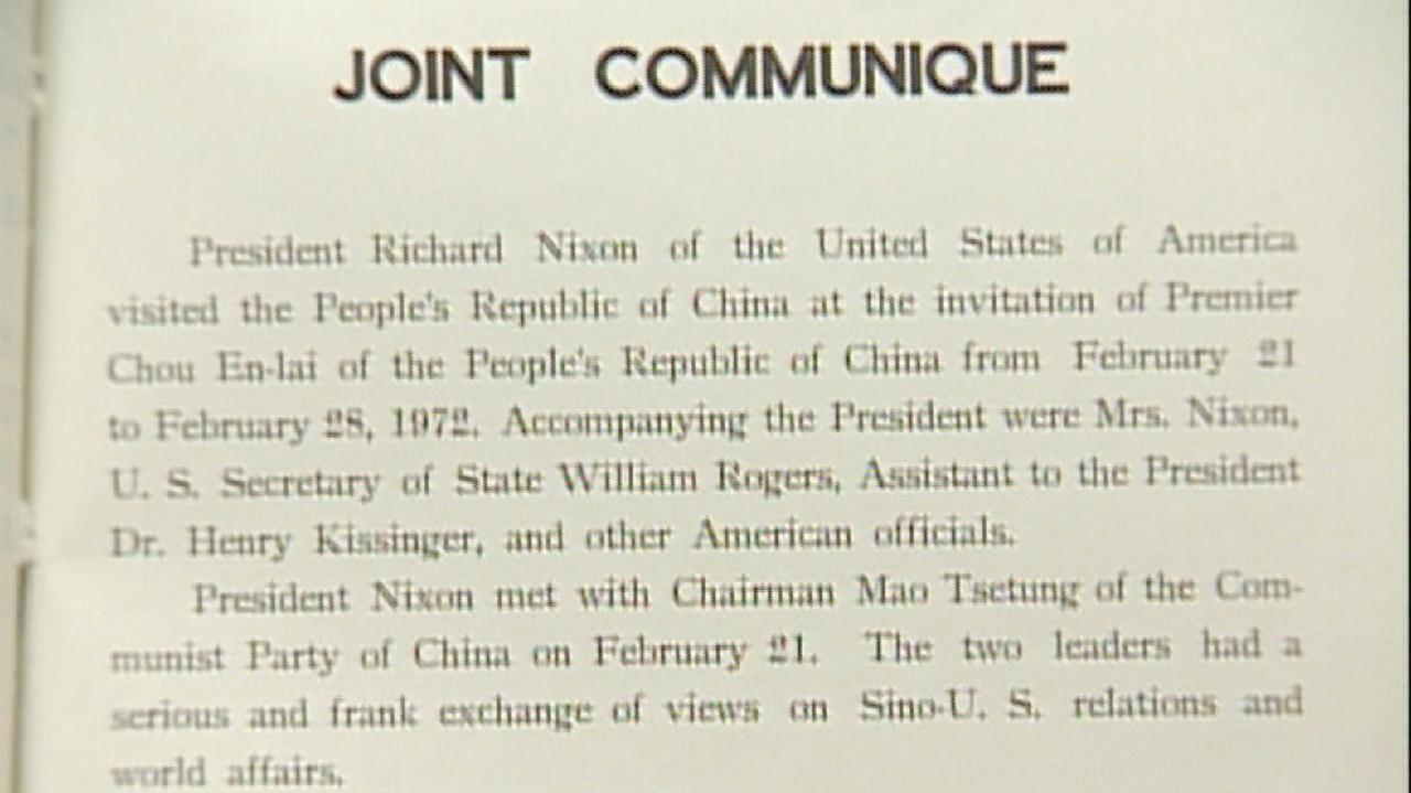 Expert: U.S. recognizes one-China principle in communiques - CGTN