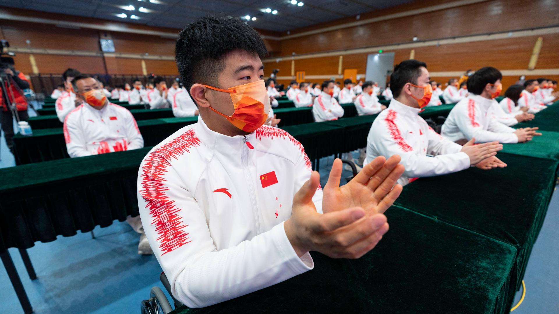 Send-off ceremony held for China's Paralympics Winter Games delegation ...