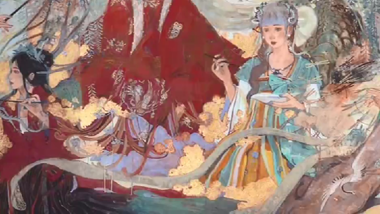 Young Chinese artist revives ancient way of painting - CGTN