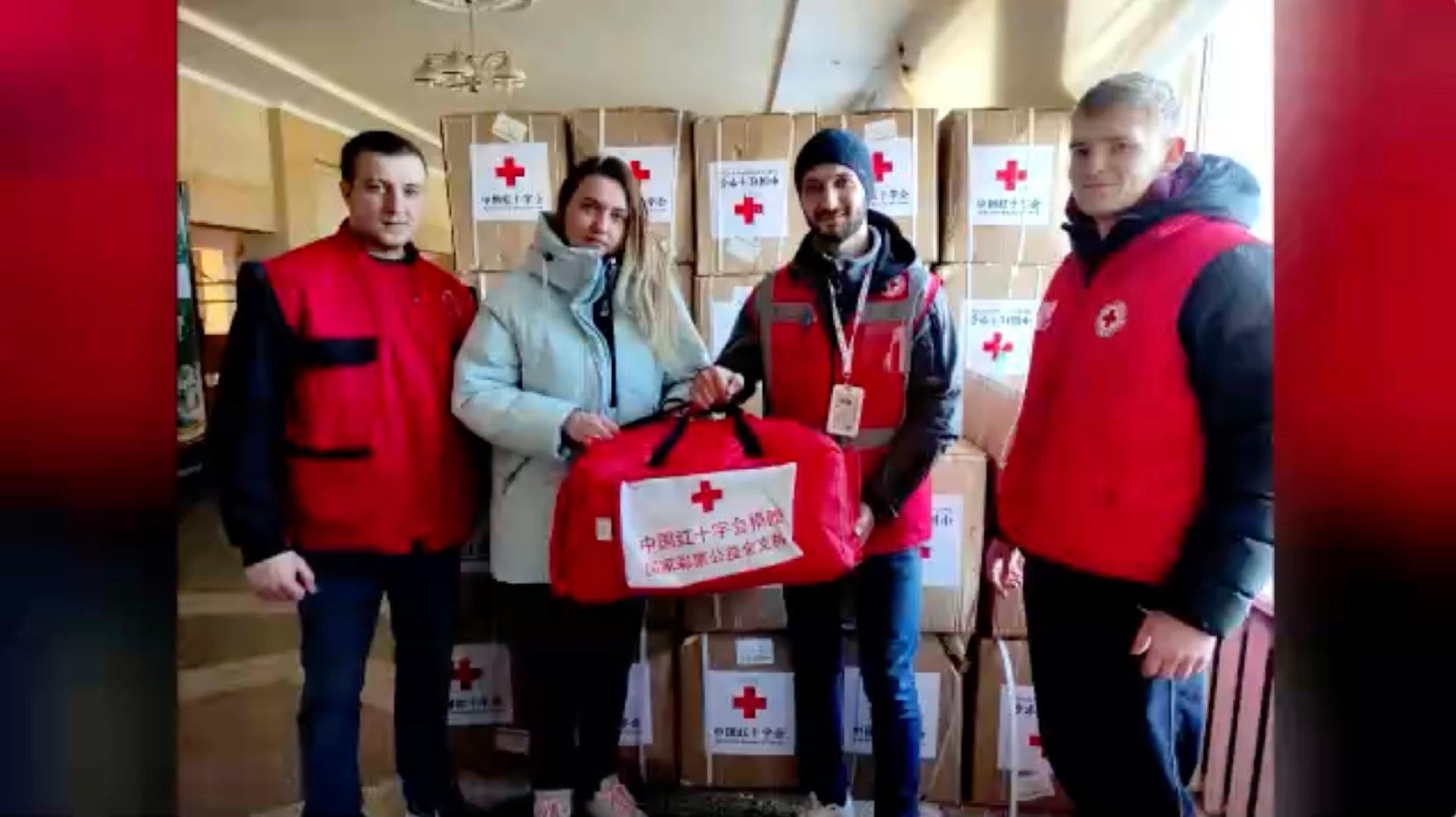 China's humanitarian aid to Ukraine distributed, second batch en route ...