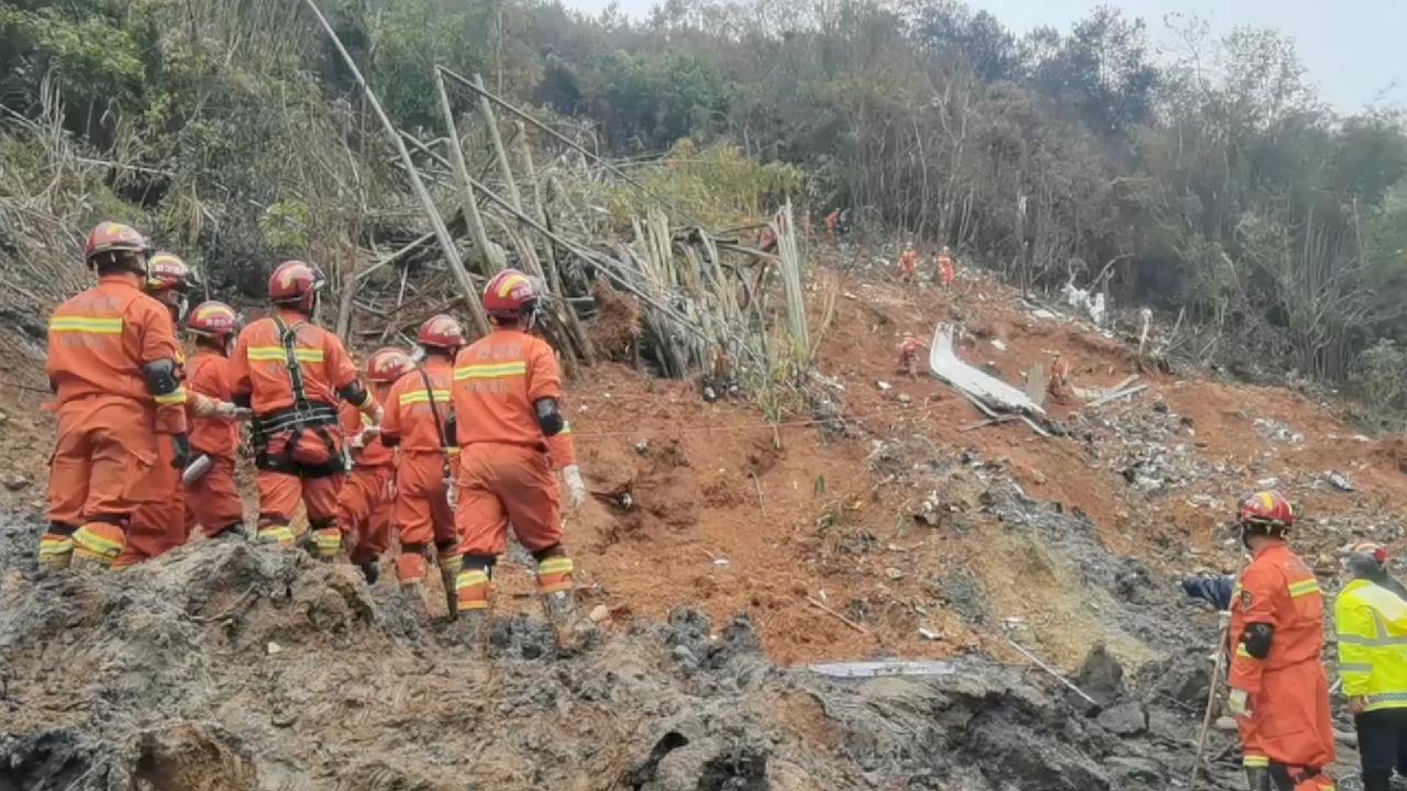 Rescuers have located flight MU5735's crash site: officials - CGTN