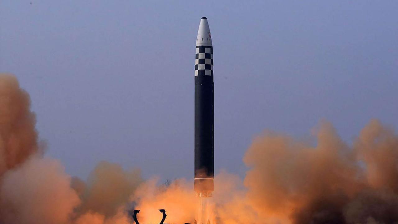 DPRK test-fires ICBM under guidance of Kim Jong Un - CGTN