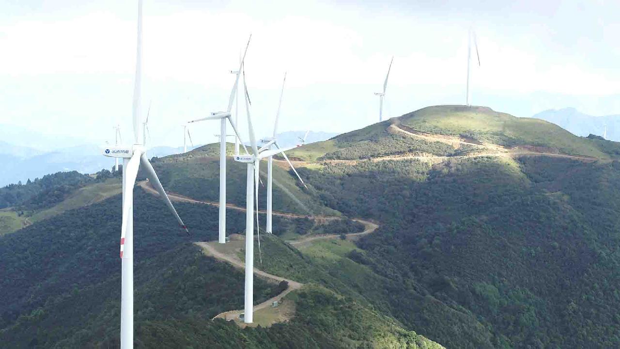 Wind power bases reduce million tons of carbon per year in SW China - CGTN