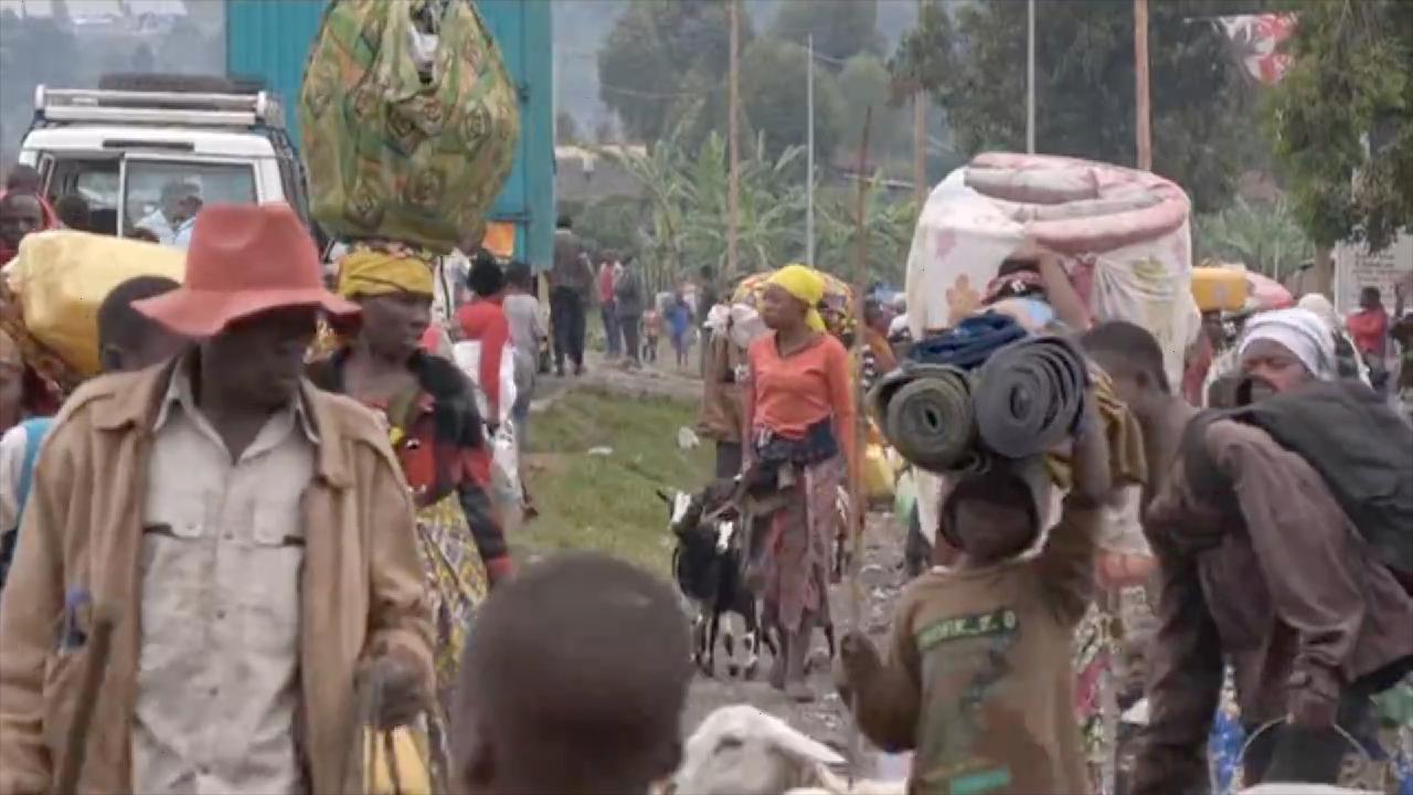 Fighting displaces tens of thousands of people in the DRC - CGTN