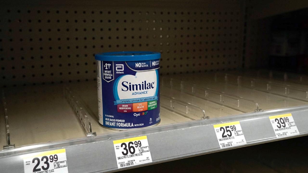 Baby formula mess continues in U.S. as FDA admits nine fatalities - CGTN