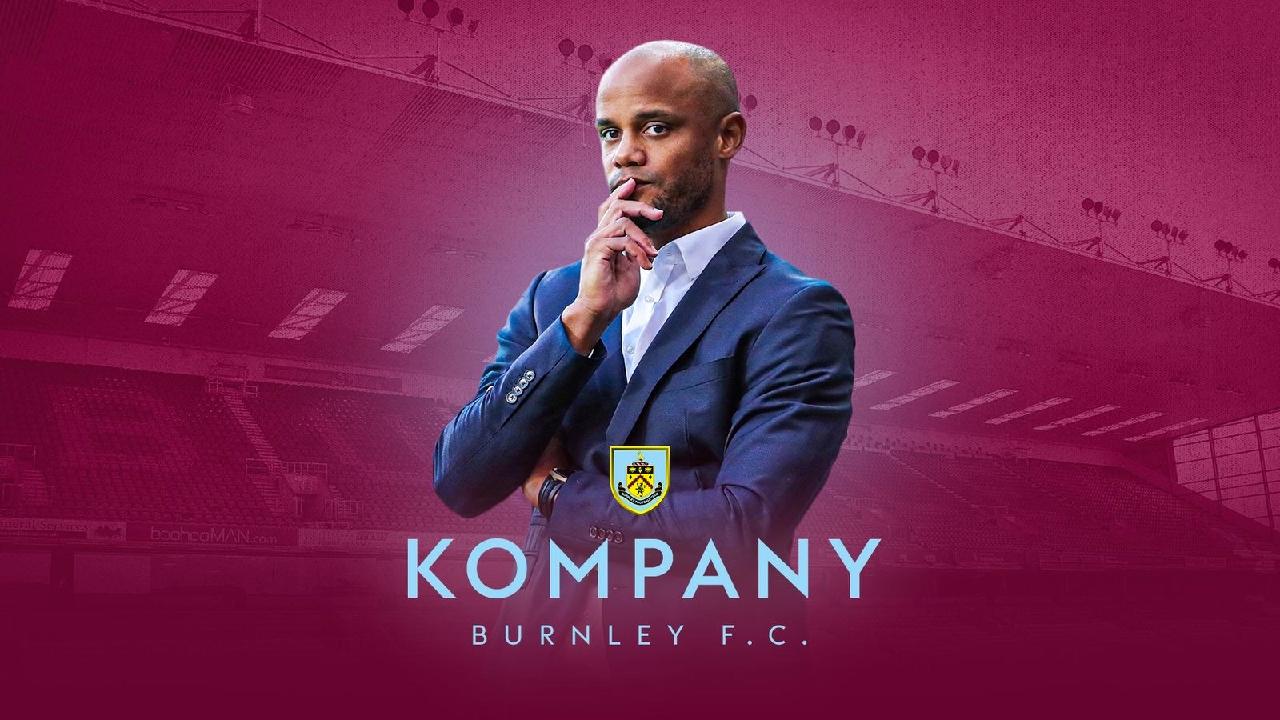 Ex-Man City captain Kompany named Burnley's new manager - CGTN