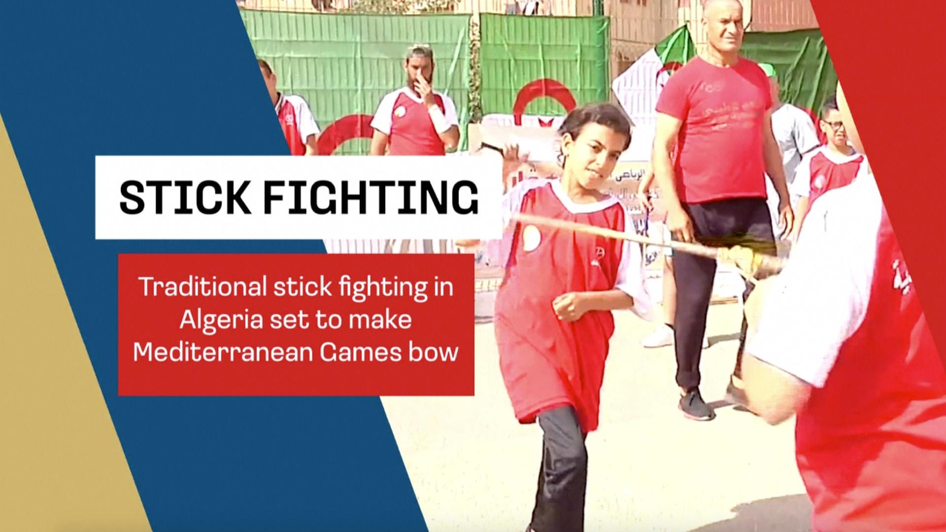 Traditional stick fighting in Algeria to make Mediterranean Games bow ...