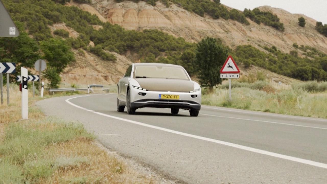 World's first production-ready solar EV tested in Spain - CGTN